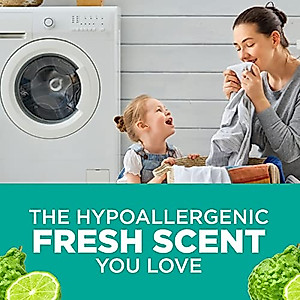 Arm & Hammer Sensitive Skin Plus Fresh Scent, 105 Loads Liquid Laundry Detergent, 105 Fl oz