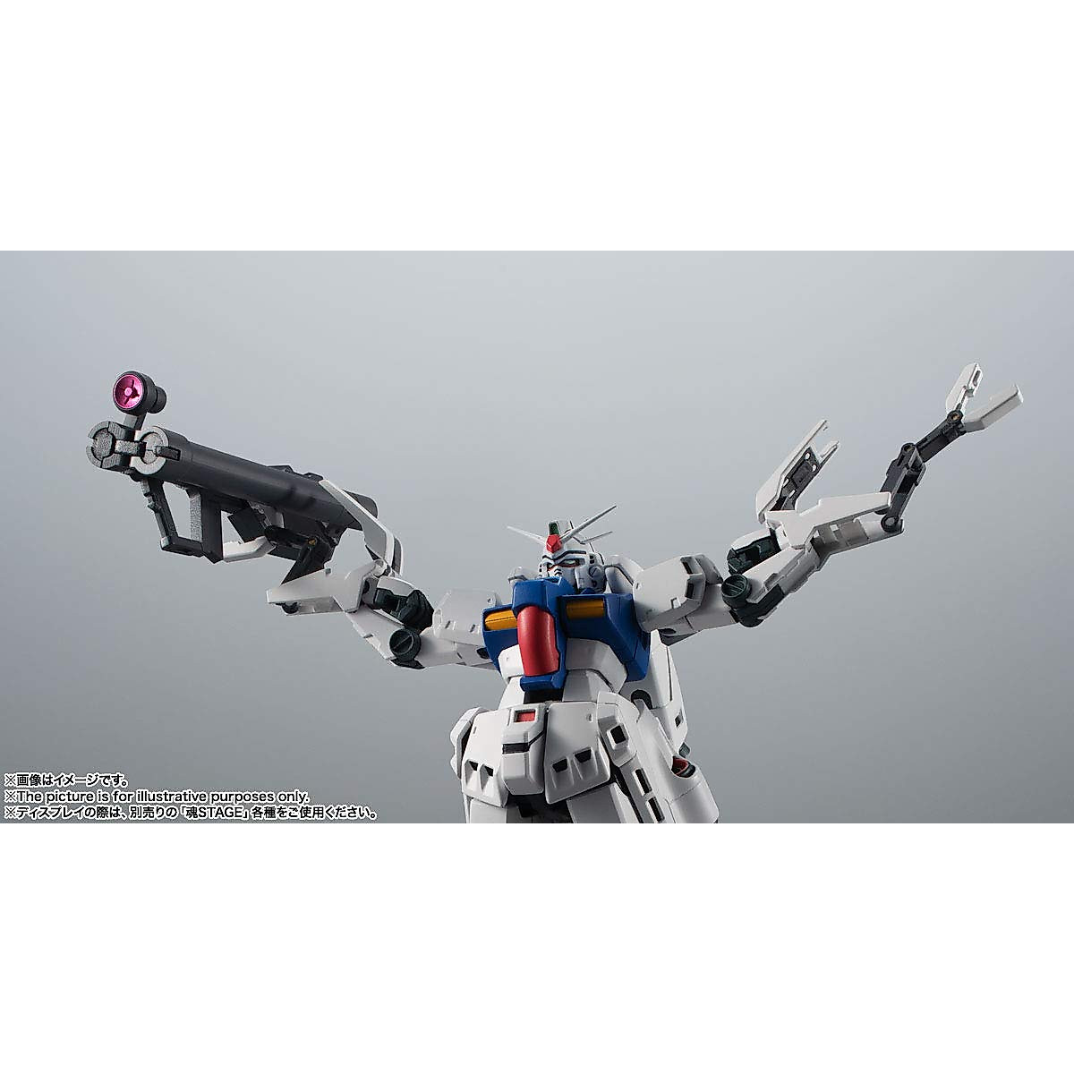 TAMASHII NATIONS RX-78GP03S Gundam GP03S ver. A.N.I.M.E. Mobile Suit Gundam 0083 Stardust Memory, Bandai Spirits The Robot Spirits