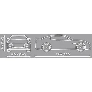 COBI Maserati Collection Maserati Ghibli Hybrid Vehicle, White