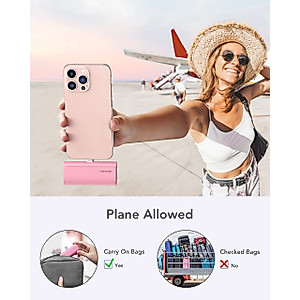 Charmast Small Portable Charger 5000mAh, Ultra-Compact 20W PD Fast Charging Power Bank Mini Battery Pack Compatible with iPhone 14/14 Pro Max/13/13 Pro Max/12/12 Pro Max/11/XR/X/8/7/6, and More