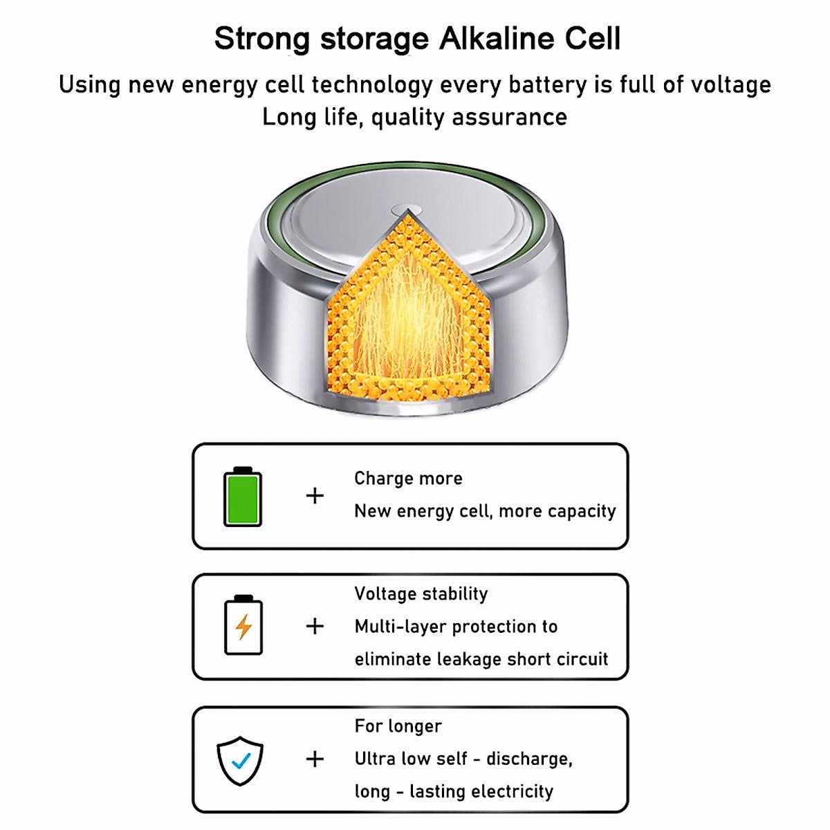TXY 10PCS AG10 SG10 LR1130 LR54 L1131 SR1130 1.5V Button Coin Cell Battery 80mAh Long Lasting Cell Batteries for Watch Toys Remote