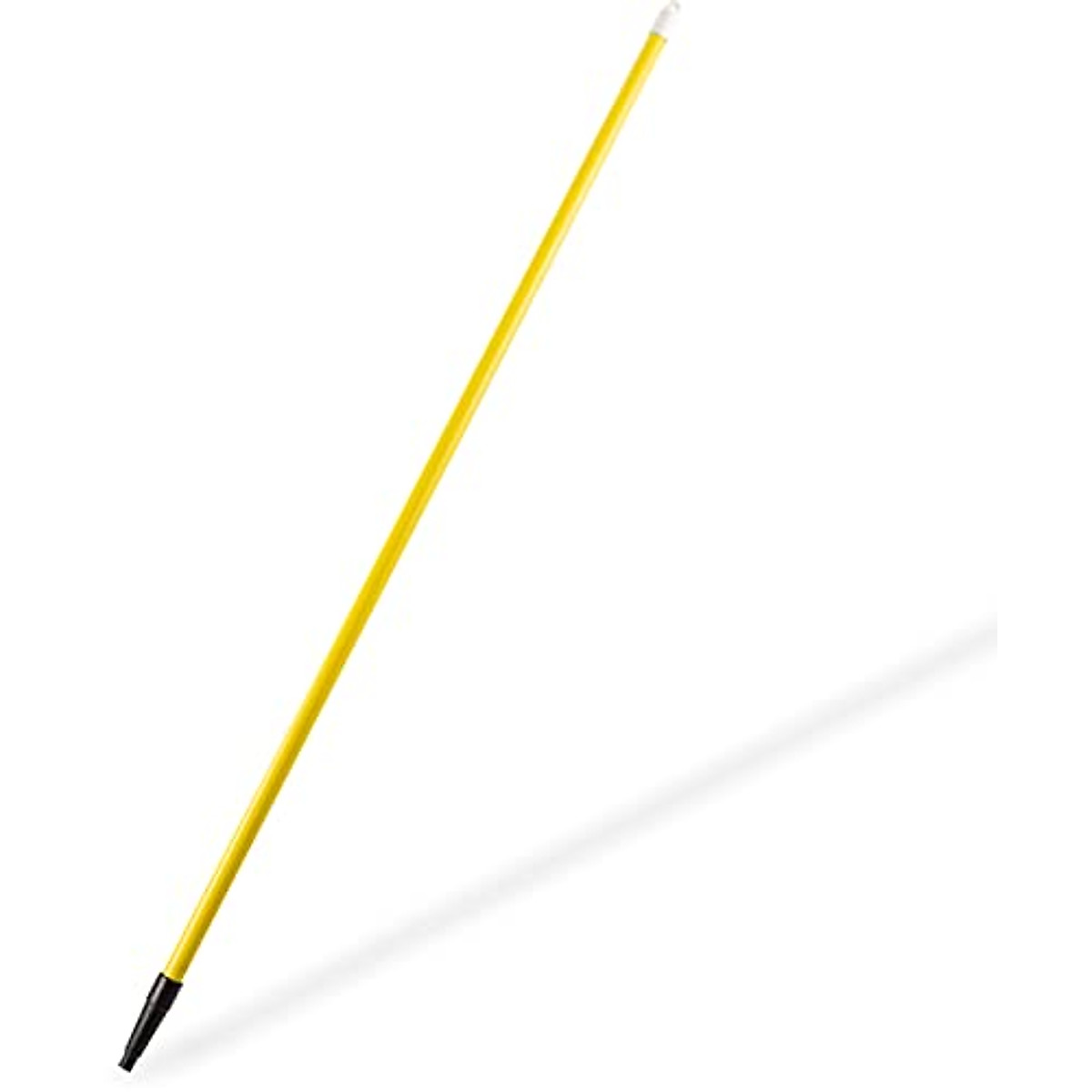 SPARTA 4022004 Spectrum Fiberglass Broom Handle, Mop Handle, Replacement Handle With Acme Threaded Tip For Commercial Cleaning, 60 Inches, Yellow