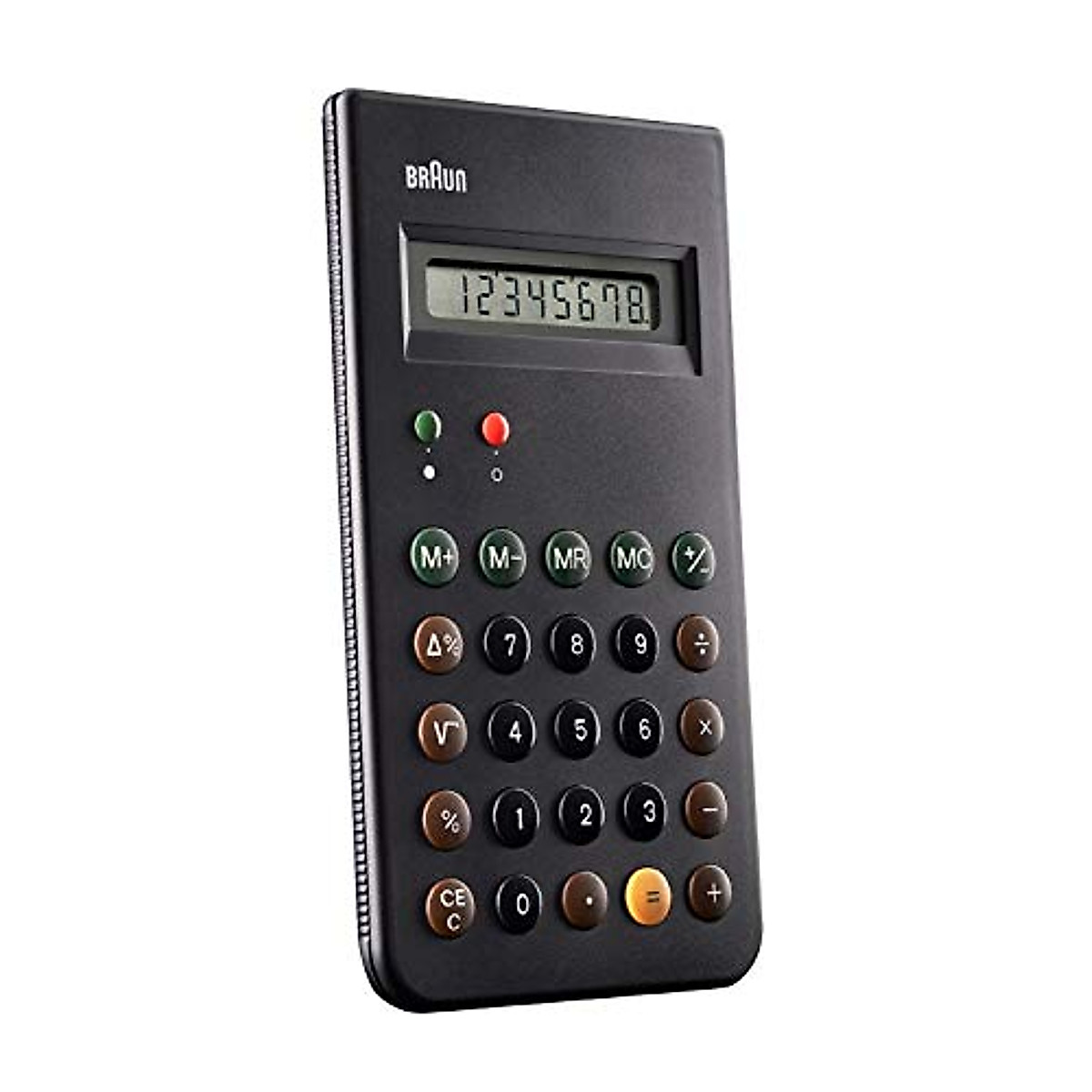 Braun BNE001BK (Reissue of the Braun ET66 Calculator), Black