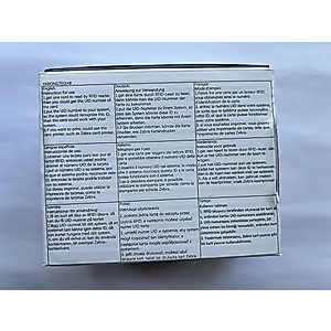 YARONGTECH-125khz writable rewrite Blank White t5577 Plastic RFID Hotel Key Card (Pack of 100)