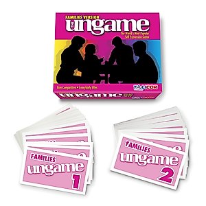 Pocket UNGAME Families - Fun and Educational Game for Kids - Ideal for Family, Parties, and Classroom Learning - Perfect for Educational Play, Strategy, and Learning