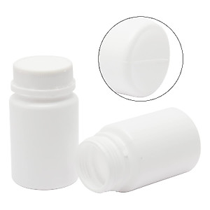 Aicosineg 20Pcs 2.12oz Lab Dropping Bottles PE Plastic Bottles Lab Eye Dropper Bottles Squeezable Eye Liquid Drop Bottle Small Mouth Drop Bottles Sample Seal Storage Bottles with Cap for Travel White