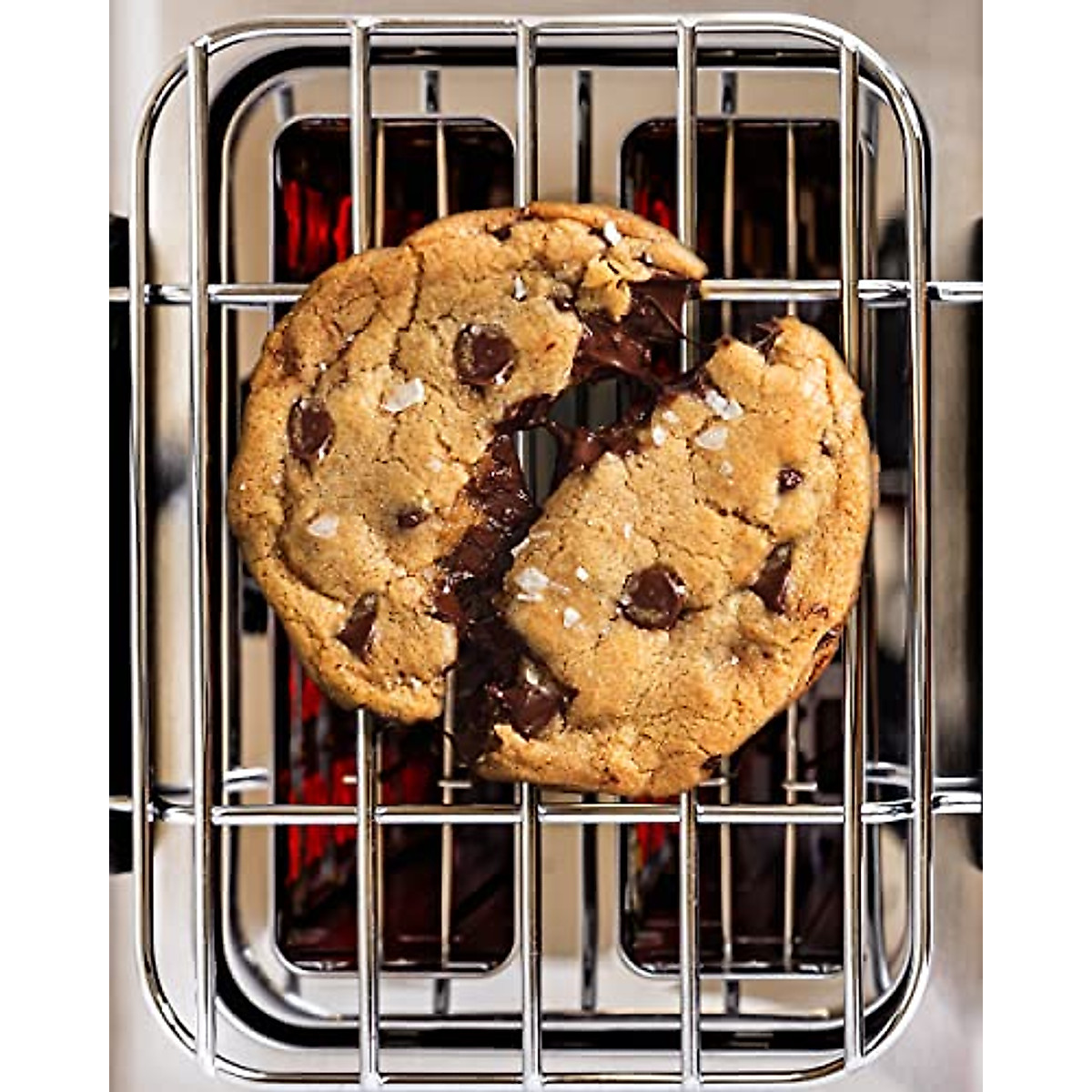 Warming Rack accessory for Revolution toasters - accessory only. Heat up croissants, buns, muffins, banana bread, pastries, cookies, soft pretzels, pizza and more with your Revolution toaster.
