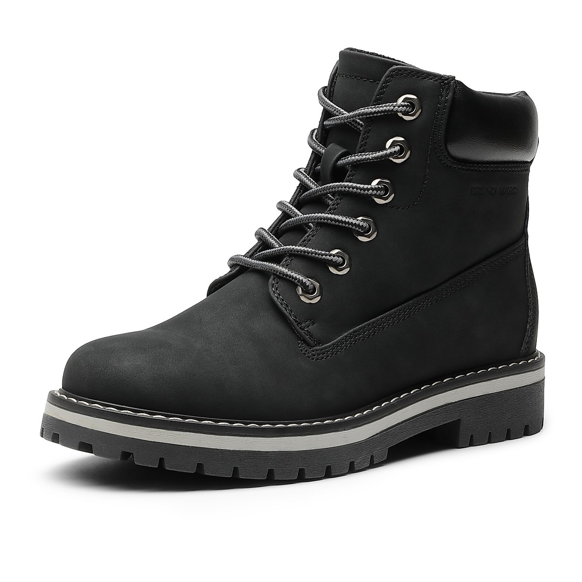 Bruno Marc Women's Winter Snow Boots,Faux Fur Lining Ankle Booties,Ladies Comfortable Work Short Boots Outdoor,Black,Size 10,SBSB2303W