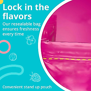 Gumballs for Gumball Machine - Berry Mix 1 Inch Bubble Gum Balls Bulk - Gumball Machine Refills - Double Bubble Chewing Gum - 2.4 Pound - 136pcs King Gumballs Bulk