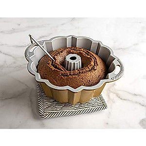 Nordic Ware Bundt Reusable Cake Thermometer, Silver