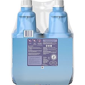 Swiffer WetJet Floor and Hardwood Multi-Surface Cleaner Solution Refills, Open Window Fresh Scent, 1.25L (Pack of 2)