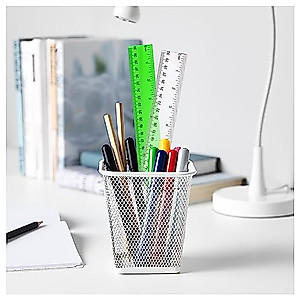 30PCS Clear Ruler Plastic Rulers 12 Inch, with Inches and Metric for School Classroom, Home, or Office (Multicolour)