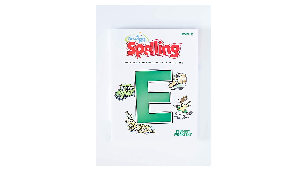 5th Grade Spelling Workbook Level E | A Reason For Educational Kit