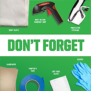 Rust-Oleum 7778830 High Heat Spray Paint, 12 Ounce, Bar-B-Que Black, 12 Fl Oz