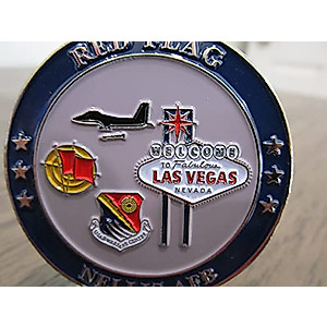 United States Air Force Nellis Red Flag 64th Aggressors 57th Wing Air Combat Command Challenge Coin