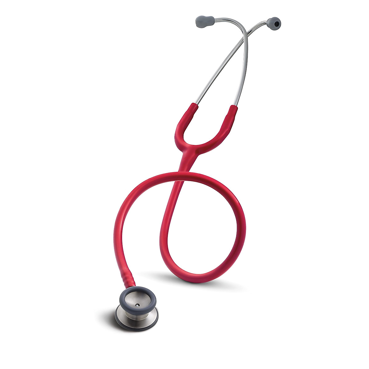 3M Littmann Classic II Pediatric Stethoscope, 2113R, Stainless Steel Chestpiece, 28" Red Tube