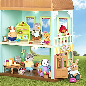 Li’l Woodzeez – Animal Figurines – Owl Toy – Collectible Figurines – Owl Family – 3 Years + – The McHoot Owls