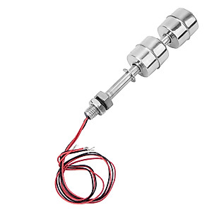 MUNEFE Water s Sensor, Vertical Float Switch, s Float Sensor Switchs for Appliance Water s Control(Float 100mm)