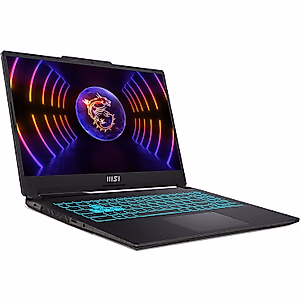 MSI 2023 Cyborg 15.6" 144HZ FHD Gaming Laptop Computer- 13th Gen Intel Core i7-13620H - GeForceRTX 4050-16GB DDR5 RAM - 512GB NVMe SSD - Win11 Home: Black A13VE-218US