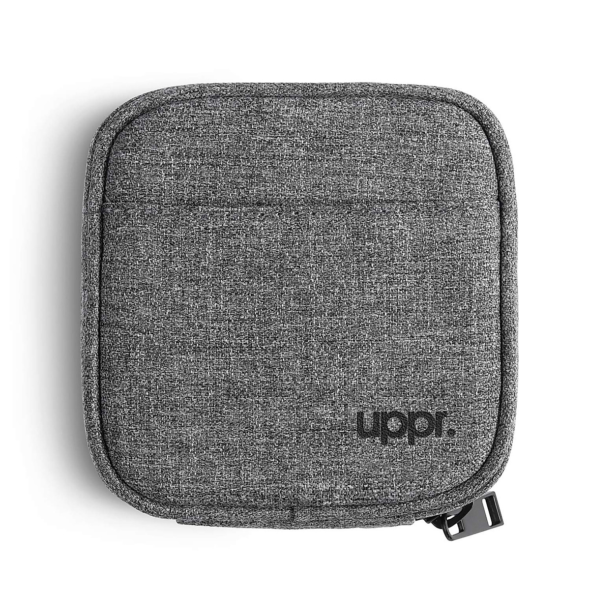 UPPERCASE Small Portable Electronics Accessories Pouch For MacBook Chargers, Tech Gears, Cables - New Black Label