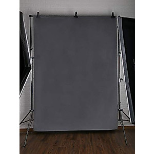 Kate 6ft×9ft Solid Gray Backdrop Portrait Background for Photography Studio