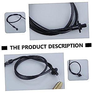 Yardwe Clutch 2 pcs Machine Craftsman Fit Tractor Durable Deck Pull Cutter Clutch Mowing Replacement for Mower Cord Cable Grass Practical Clutches Engagement Lawn