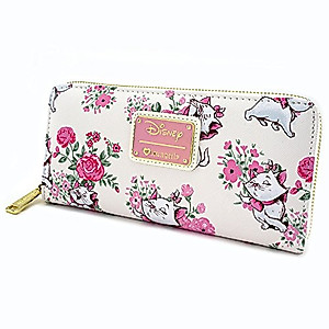 Loungefly x Disney Marie Floral AOP Wallet (Multi, One Size)