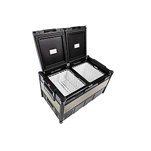 ARB 10802962 Smart Portable Refrigerator Freezer 101 Qts Dual Zone ZERO Model, App for Phone, 12V/110V For Car, Boat, Truck, SUV, RV, Camper Teardrop Ideal for Camping, Outdoor, Fishing