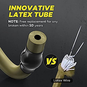 INNELO 240lbs Heavy Resistance Bands for Working Out,Resistance Bands with Handles,Exercise Bands with Door Anchor, Carry Bag, Legs Ankle Straps for Physical Therapy, Home Workouts