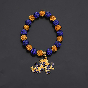 UJIMS SigmaRho Sorority Bead Bracelet SigmaRho 1922 Inspired Gift Greek Greece Sorority Gift for Her (SigmaRho Inspired Bead Bracelet)