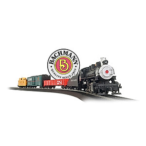 Bachmann Trains - Pacific Flyer Ready To Run Electric Train Set - HO Scale