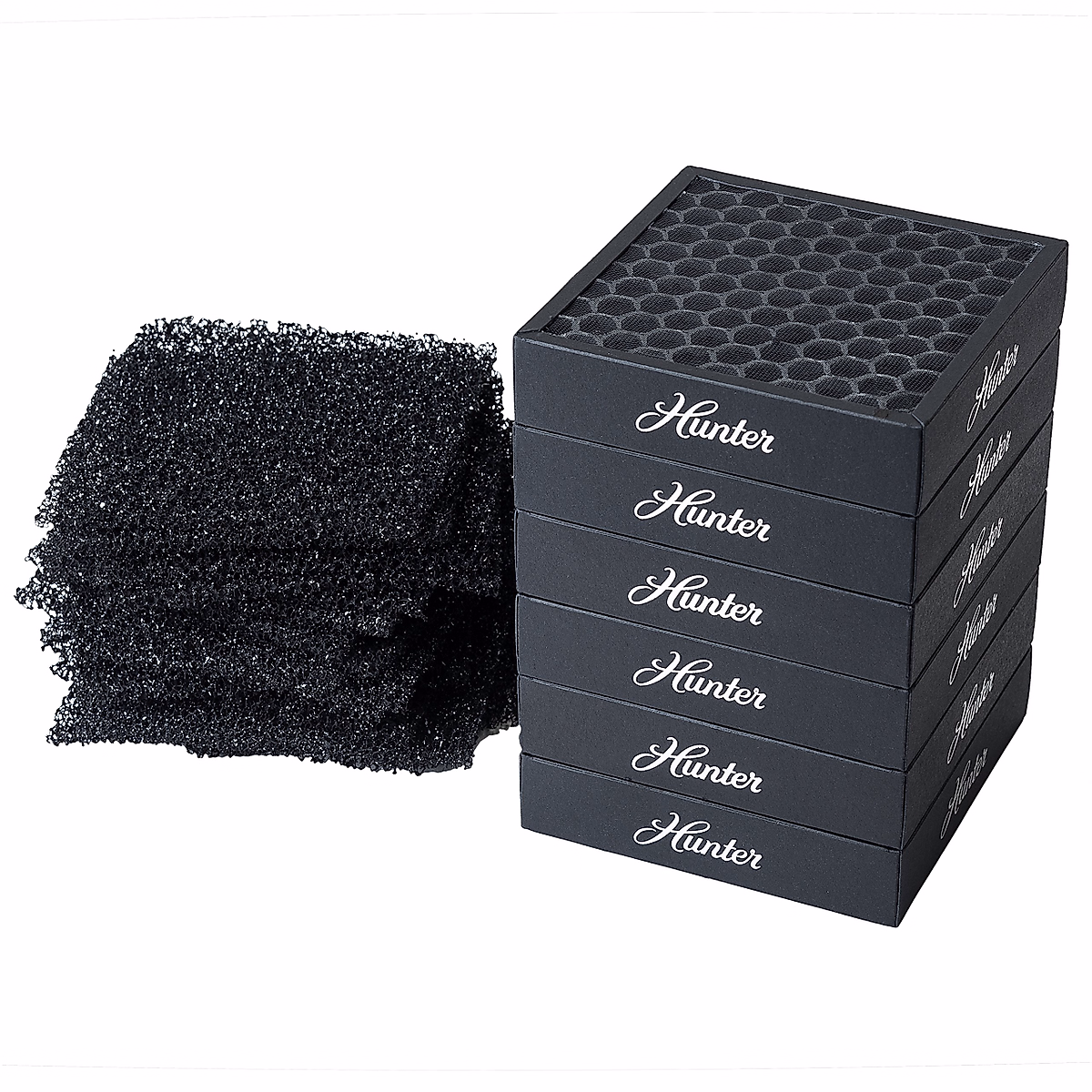 Hunter Fan Company Hunter F1715VP Replacement Air Purifier Filter Value Pack for Model HT1715, Black