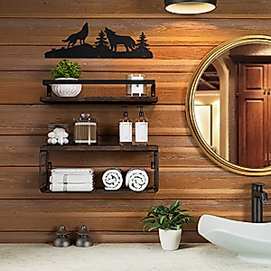 Bathroom Shelves Rustic Floating Shelves Farmhouse Bathroom Decor Farmhouse Shelves Rustic Wall Shelves