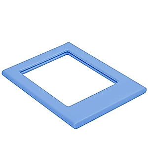 RvSky Digital camera accessories Magnetic Plastic Mini Photo Frame Refrigerator Magnet for Polaroid mini 3 Inch Photos(海水深蓝)