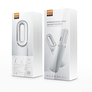 Photoncat Handheld Vacuum Cordless Car Vacuum Rechargeable Dust Busters Portable Small Hand Held Vacuuming White, Mini Vacuum Cleaner for Home, Office, Car, Pet Hair