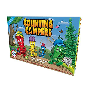 Jax Counting Campers Board Game Games ,5"