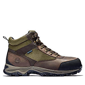 Timberland PRO Men's Keele Ridge Steel Safety Toe Waterproof Industrial Hiker Work Boot, Brown, 9