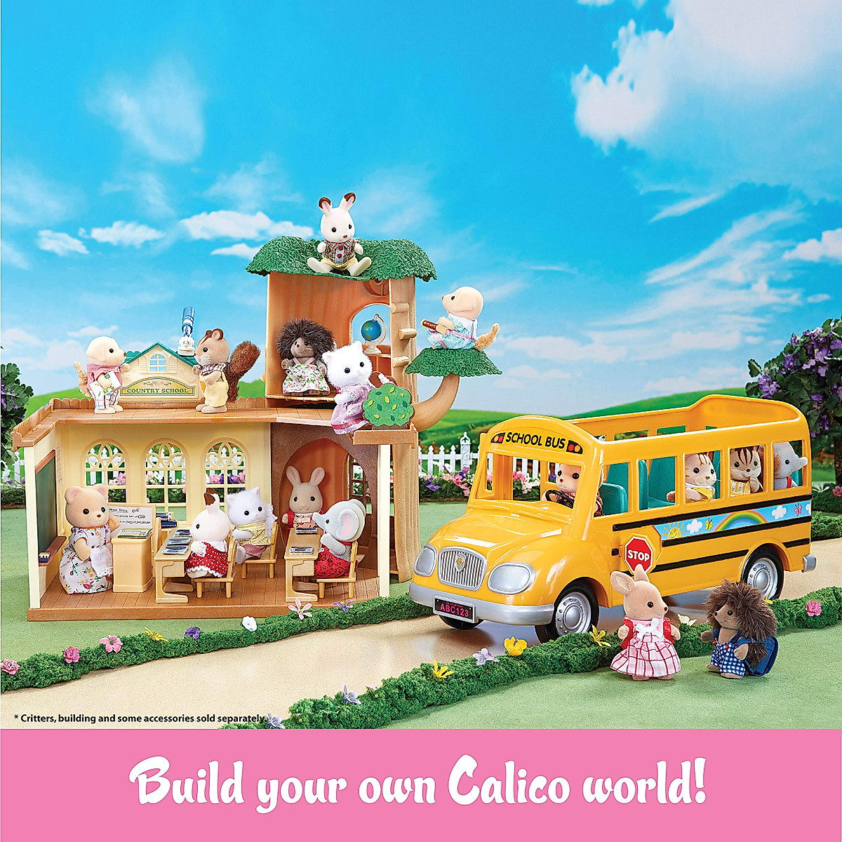 Calico Critters School Bus