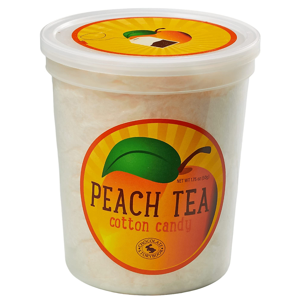 Tea Party Cotton Candy Gift Set of 3 Honey Vanilla, Peach Tea and Blueberry Jam - Unique ideas for Holidays, Birthdays, Gag Gifts, Party Favors