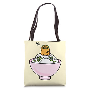 Gudetama Green Onion Glasses Tote Bag