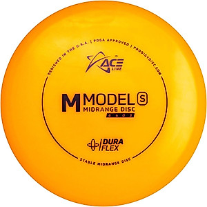 Prodigy Disc Ace Line Glow DuraFlex M Model S Midrange Golf Disc [Colors May Vary] - 176-180g