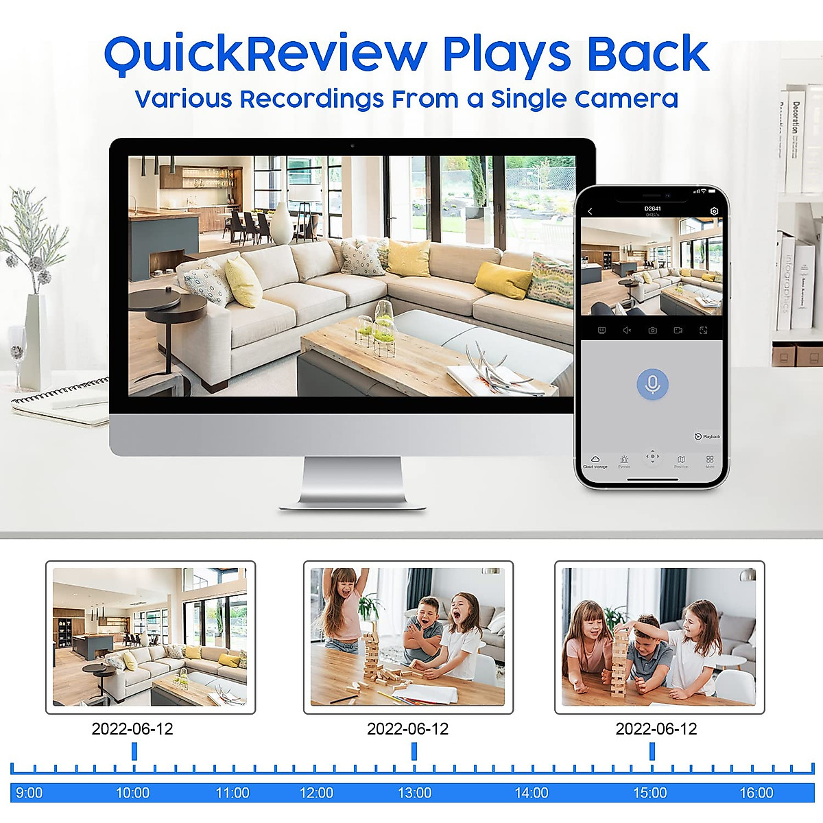 JouSecu 8CH Wired Security Camera System with 1TB Hard Drive, Upgrade 2MP CCTV DVR 8 Channel and 4 x 1080P Surveillance Bullet Cameras Outdoor Indoor with Night Vision, Weatherproof