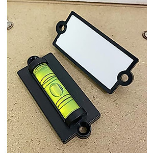 5Pcs RV Standard Level with Mounted Ear Bubble Spirit Levels for Leveling Camper, RV Travel Trailer, Car Camping, Turntable, TV Mounts, Phonograph, Tripod