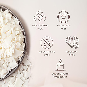 Unbound Candles Lemon Picking in Amalfi Scented Candle | 7.5oz Coconut Soy Candle | Handmade in USA | 50 Hour Burn Time | Italy Candle | Lemon Candle | Travel Based Candle