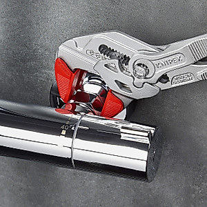 KNIPEX - 86 09 250 V01 Tools - Jaw Protectors For 10-Inch Pliers Wrench 86 XX 250 (8609250V01), Red