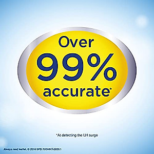 Clearblue Ovulation Predictor Kit, Featuring Ovulation Test with Digital Results, 20 Ovulation Tests
