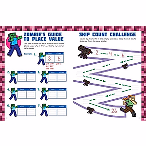 The Best and Biggest Fun Workbook for Minecrafters Grades 1 & 2: An Unofficial Learning Adventure for Minecrafters