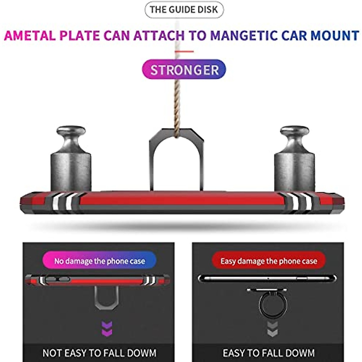 iPod Touch 7 Case, iPod Touch 6th Generation Case for Girls, iPod Touch 5 Case with [2Pack] Screen Protector, LeYi Military Grade Phone Case with Kickstand for Apple iPod Touch 7th/6th/5th Gen，Red