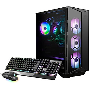 MSI Aegis RS (Tower) Gaming Desktop, Intel Core i9-11900KF, GeForce RTX 3070 Ti, 32GB RGB Memory (Dual-CHL), 1TB SSD, WiFi 6E, Liquid Cooling, USB Type-C, VR-Ready, Windows 10 Home Adv. (11TE-243US)