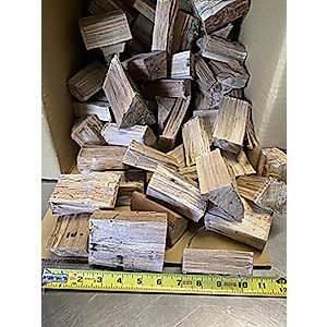 Fox Peak Maple Wood Chunks Smoking BBQ Grilling Cooking Smoker 10 + pounds